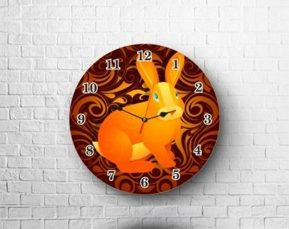 Часы год Кролика №6