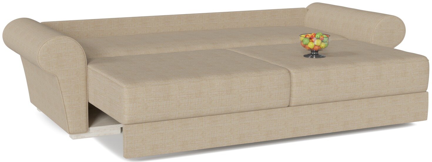 Artum Диван прямой Челси Бежевая рогожка