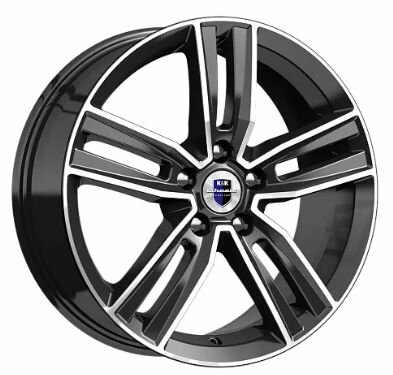 18/5*112 Диск KиK Танаис (КС750) Алмаз черный 18*7/43/5*112/57,1