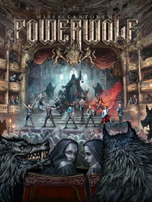 Плакат, постер Powerwolf-Missa cantorem на бумаге, размер 30х42см