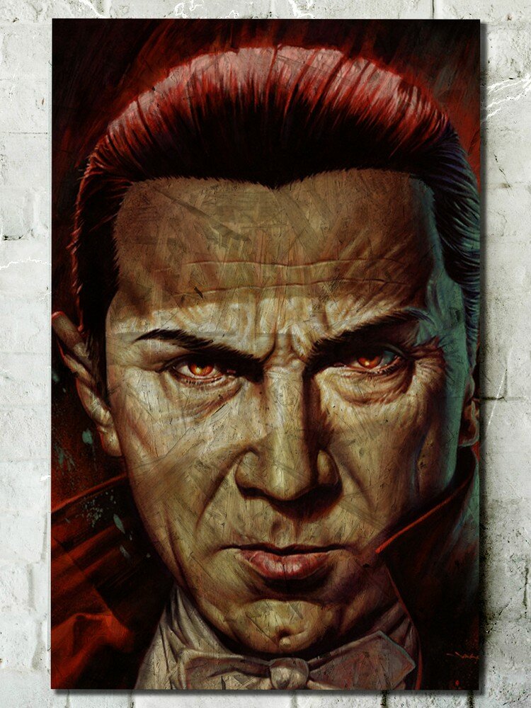 Картина интерьерная на рельефной доске ОСП Граф Дракула - 11650