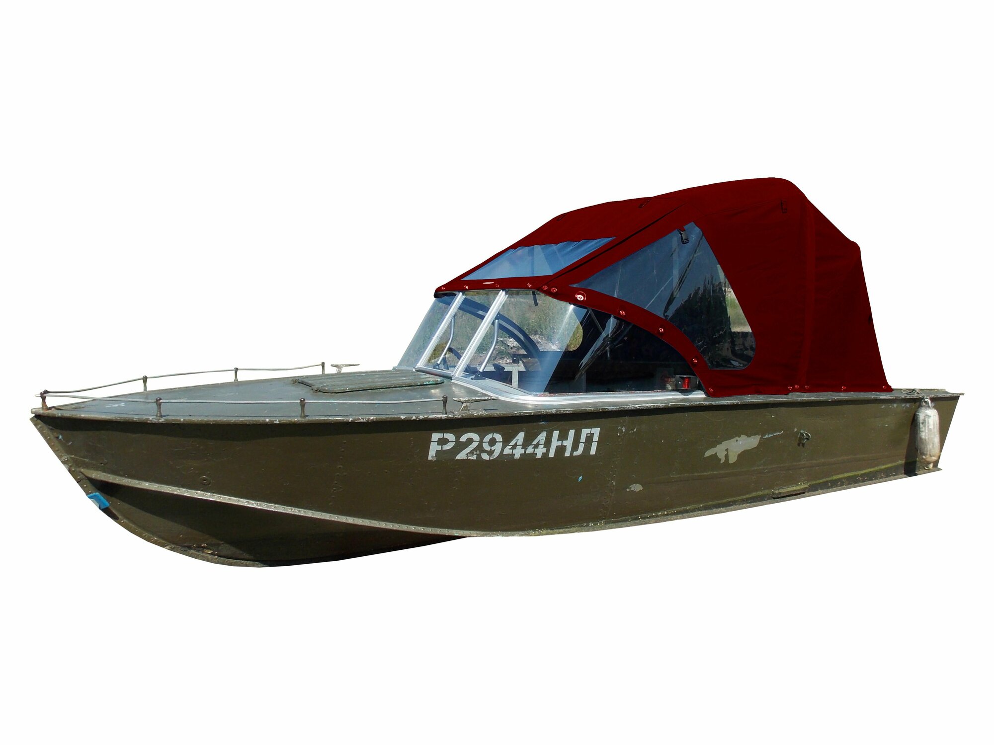 Прогресс-4. Стекло с калиткой, тент, дуги, крепления. Высокий Комплект