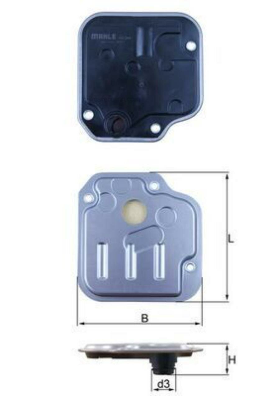 MAHLE HX244 Фильтр АКПП