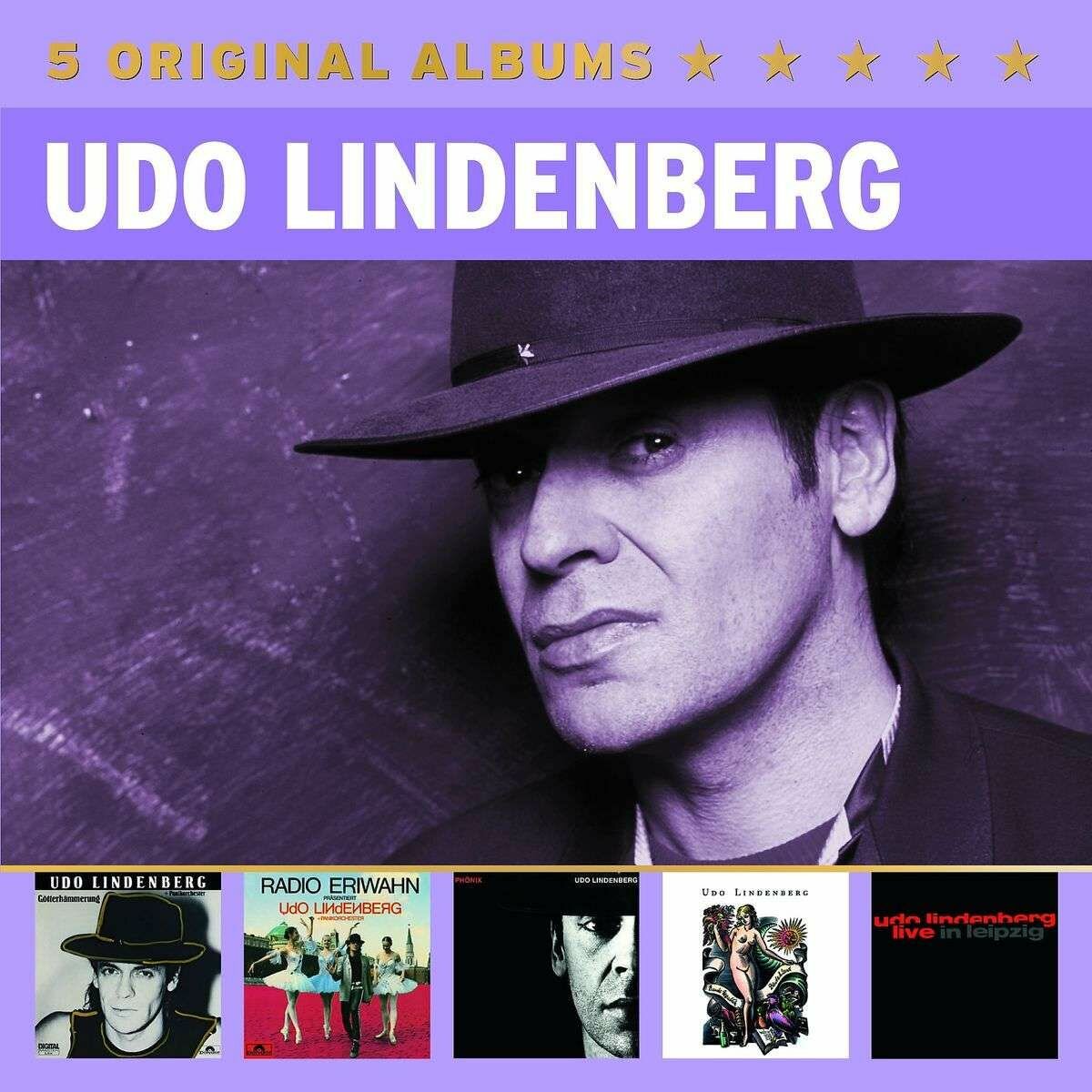 Диск Udo Lindenberg - 5 Original Albums Vol.2 (5 CD)