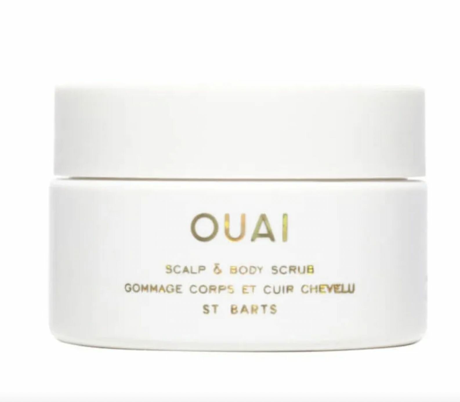 OUAI мини Очищающий скраб для волос и тела scalp & body scrub St. Barts 30g