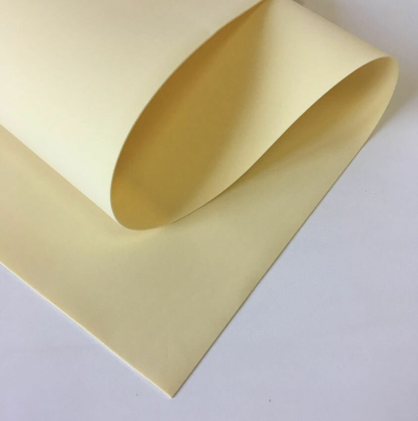 Фоамиран в рулоне 50*70 см, толщина 1 мм, бежевый