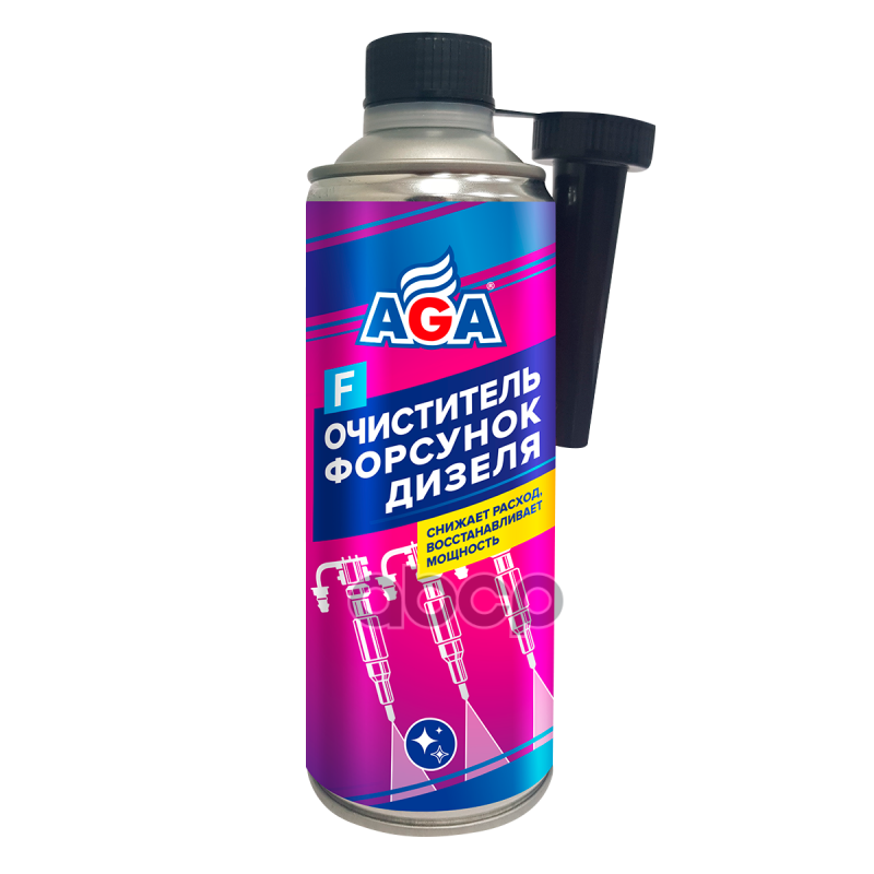 Очиститель форсунок дизеля 335мл AGA AGA арт. AGA802F