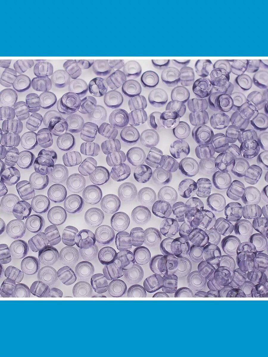 Чешский бисер прециоза 10/0 (2,3 мм), 01121 — 50 г