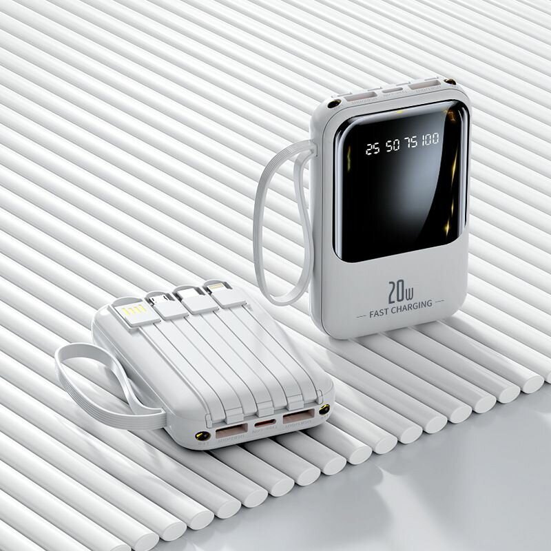 Mini Power Bank с высокой ёмкостью 20000mAh: портативное питание с быстрой зарядкой