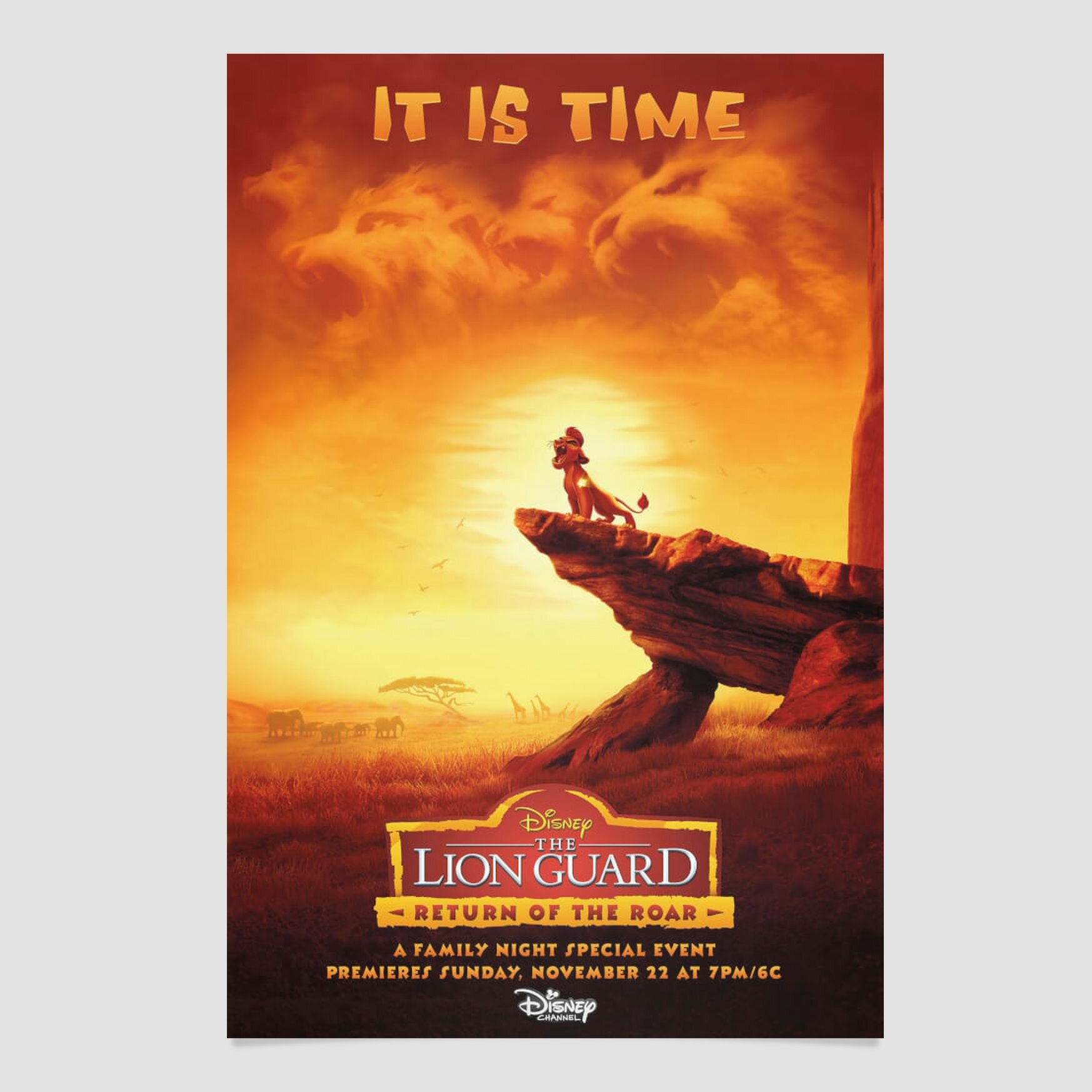 Постер (плакат) по мультфильму Дисней Король Лев 40x60 см. от Poster4me