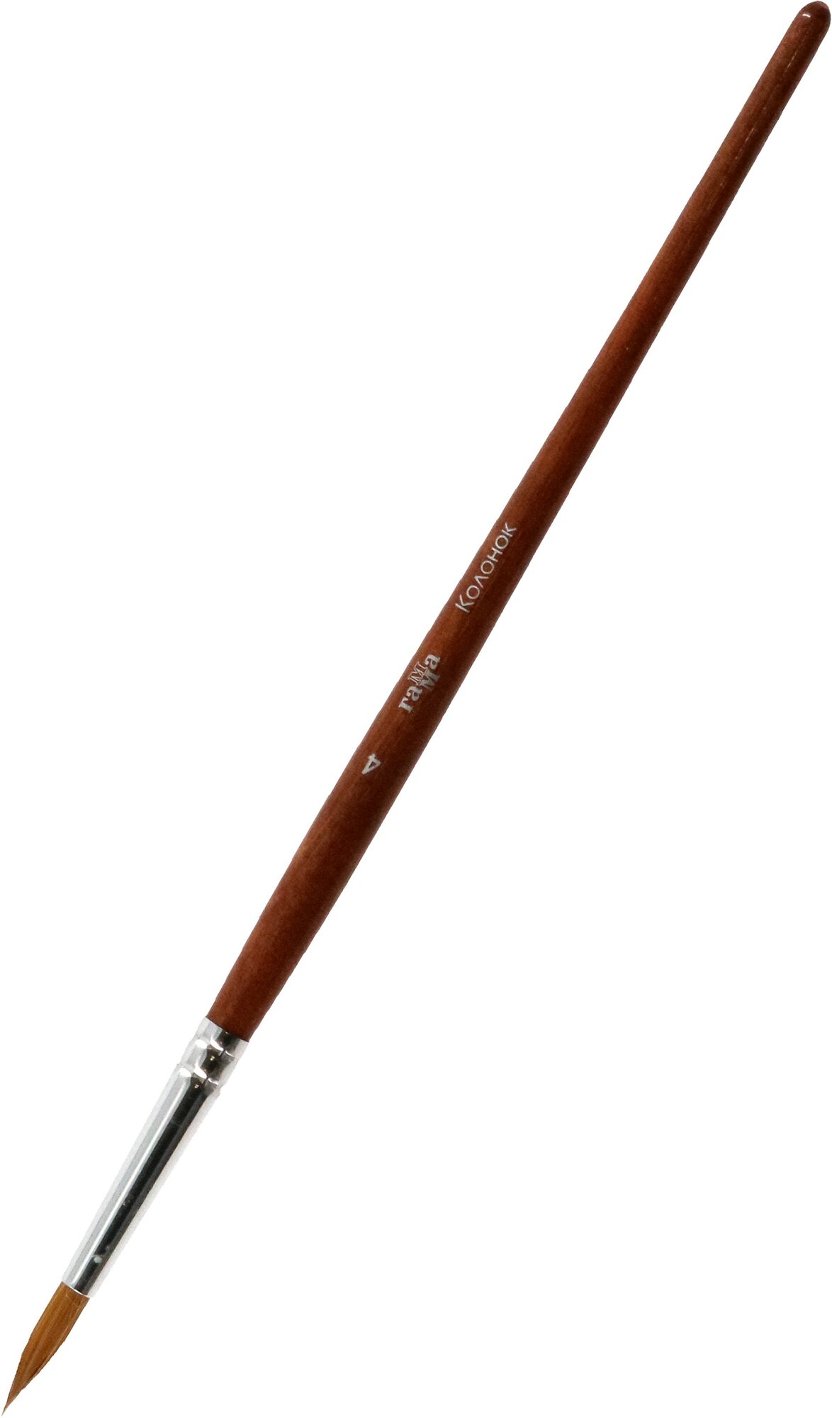 Кисть колонок № 04, круглая