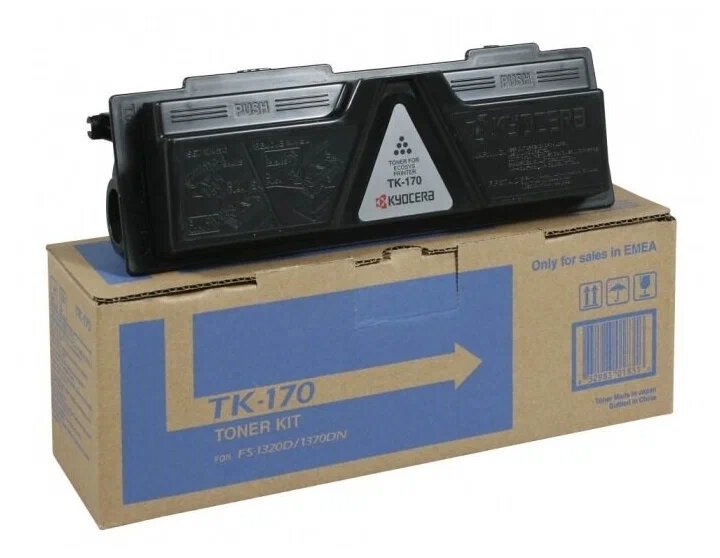 Картридж KYOCERA TK-170 черный Оригинал 7200 стр, black для FS-1320/1370