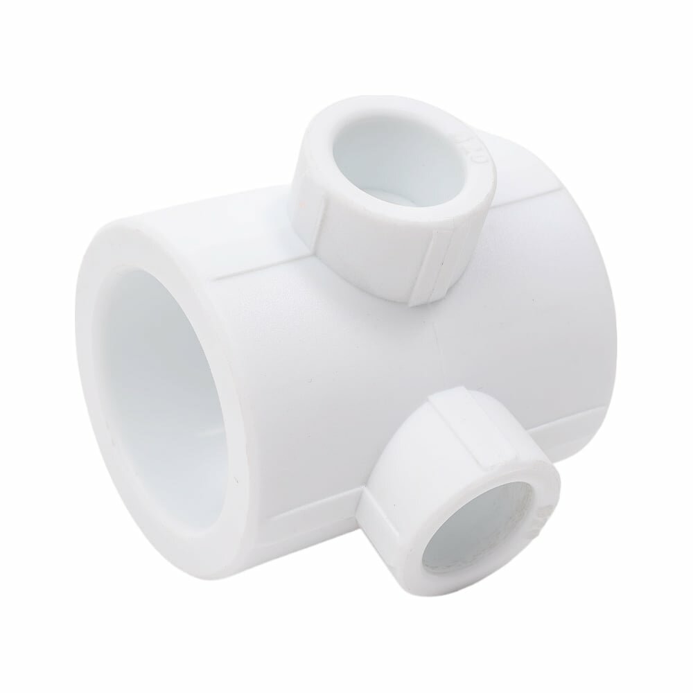 Крестовина VALFEX PP-R белая, 2-плоскостная, 40х20 мм 10118140 127-8214