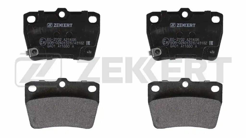 Колодки торм. диск. задн. Toyota Rav 4 (A20) 00-, Chery Tiggo I-II 05-