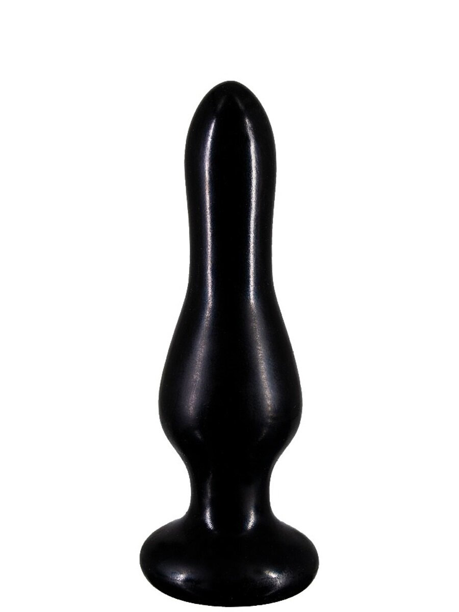 Анальная пробка, черная 11.5 см