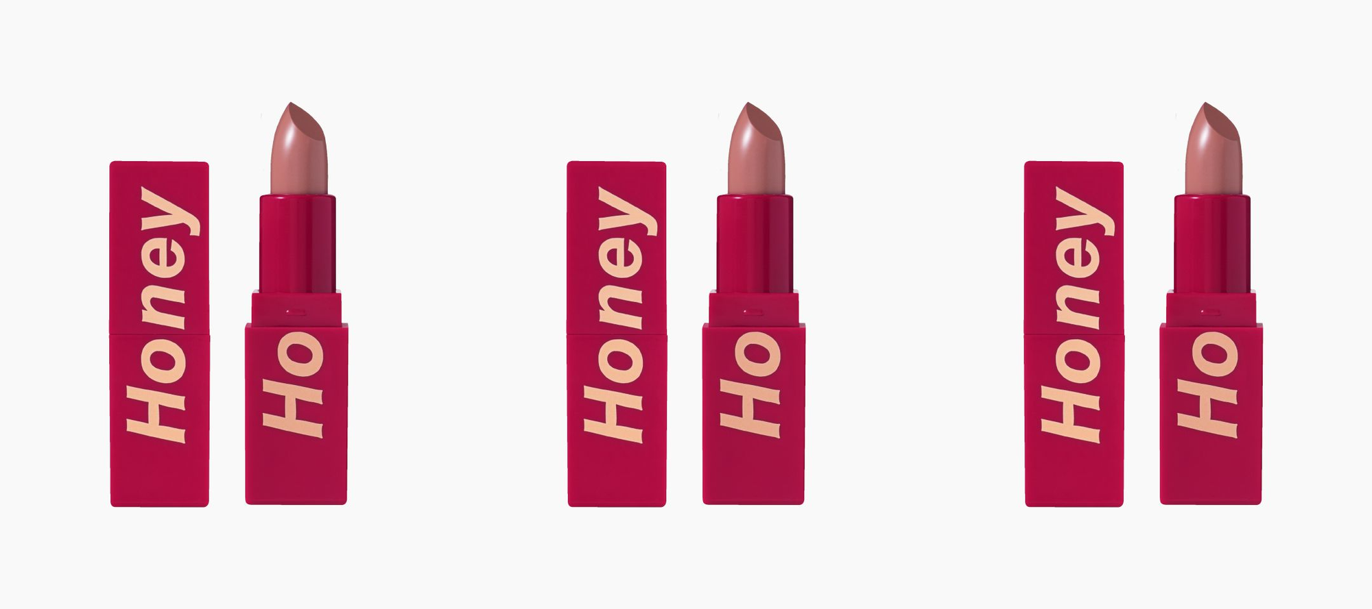 Помада для губ Stellary, My Lip Symbol Honey, устойчивая, тон 02, 3 шт.