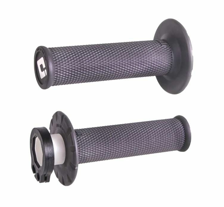 Грипсы ODI No-Waffle MX V2 Lock-On Grip Graphite