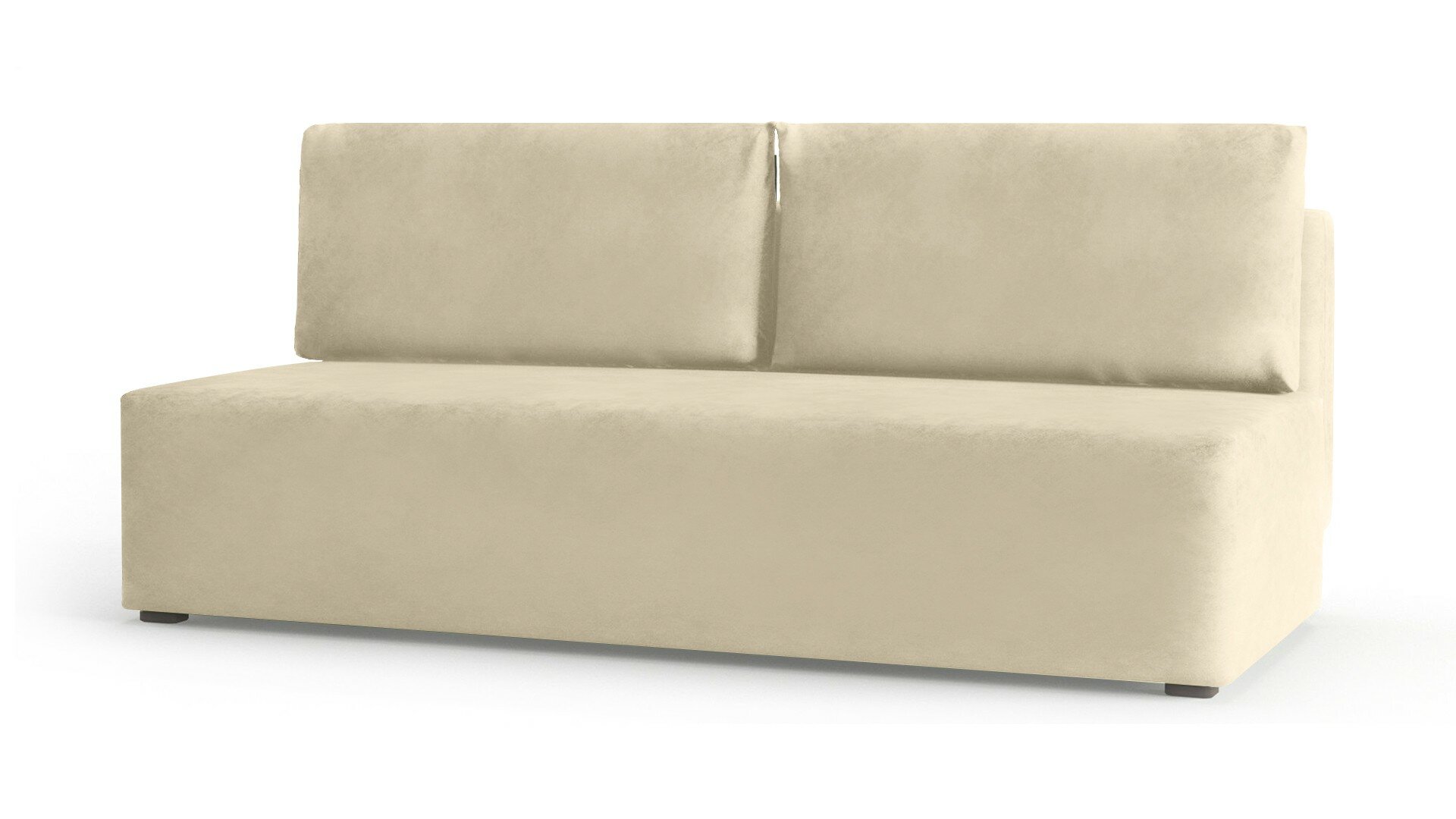 Диван Кубо Vivaldi 03 NOW 195x91x80 см, бежевый Велюр, еврокнижка Дом мебели для вас