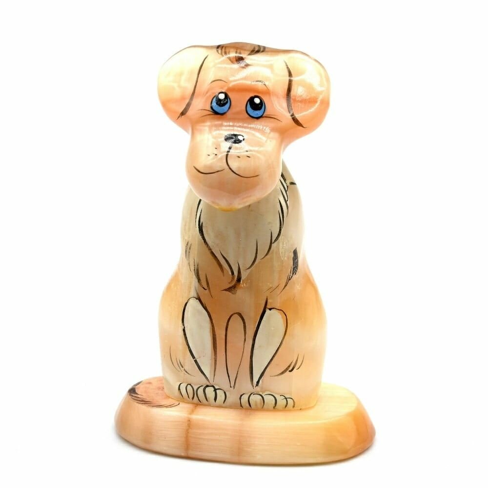 Фигурка из селенита Барбос Любимчик