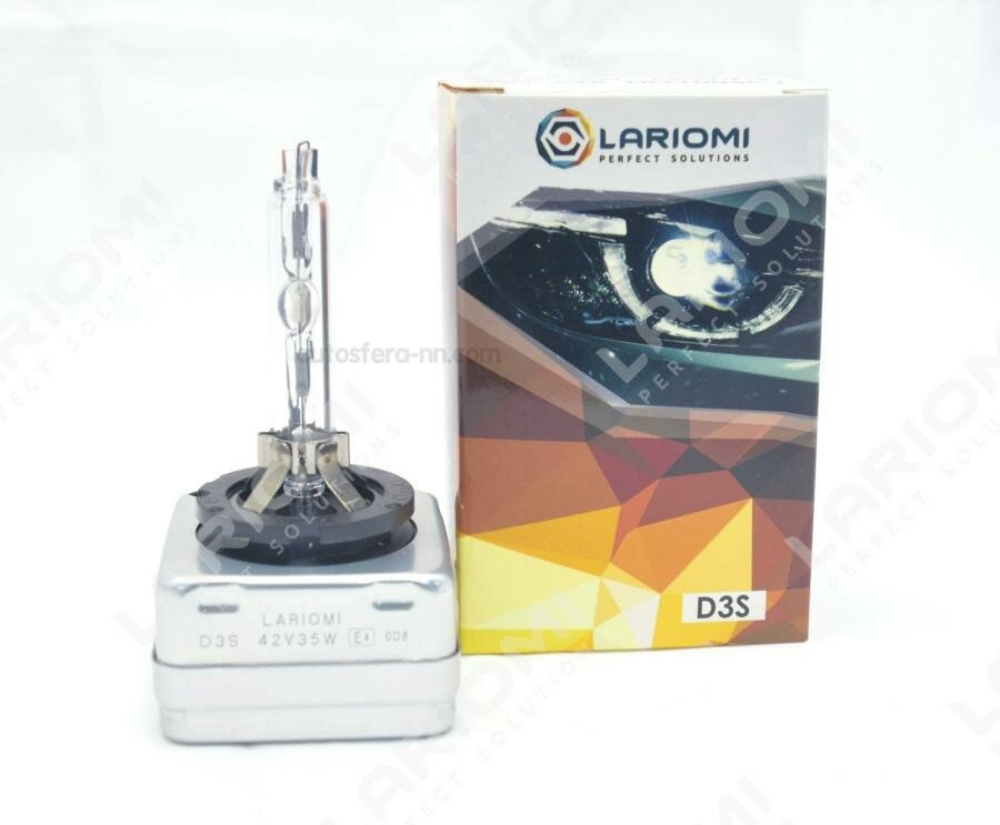 LARIOMI LB31004C1 лампа газоразрядная (XENON) D3S 42V 35W PK32D-5 (4300K) (коробка 1 ШТ.)