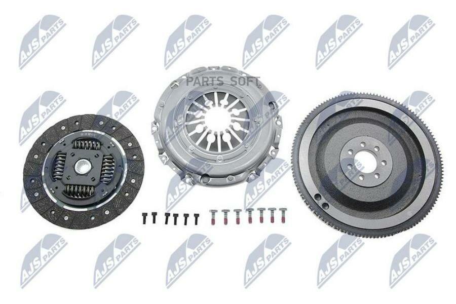 NTY NZS-RE-001 К-КТ сцепления С одномассовым маховиком RENAULT ENG.1.9DCI MEGANE II/III 02-, SCENIC/GRAND SCENIC II