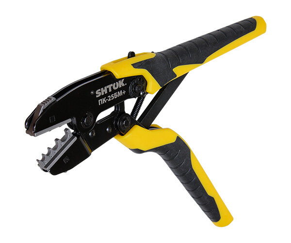 Пресс-клещи SHTOK ПК-25БМ+ для опрессовки наконечников 03503