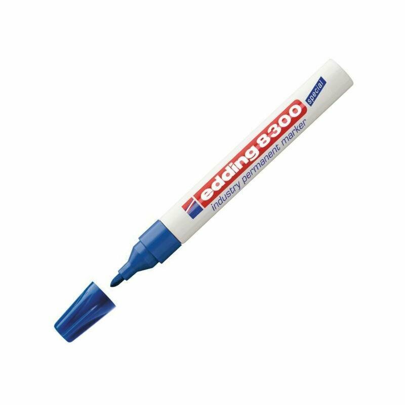 Маркер промышленный Edding E-8300/3 для жирных и пыльных поверхностей синий 1.5-3 мм, 515938