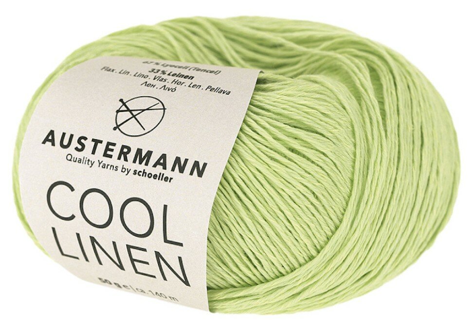Пряжа Austermann 90346 Cool Linen 50 г 140 м #0004