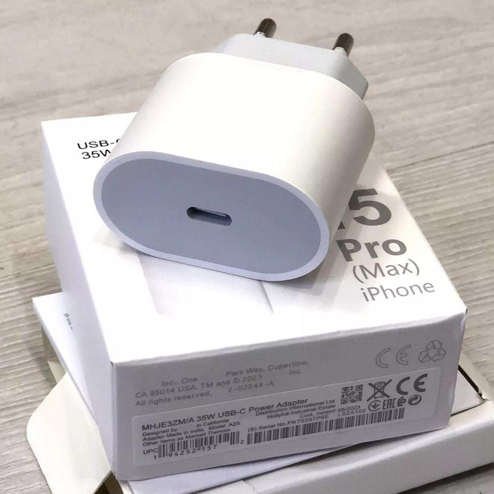 Быстрая зарядка для iPhone, 35W, Блок питания с разъёмом USB Type-С