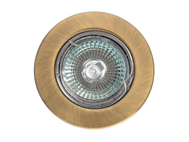 Светильник встраиваемый Ordinary с патроном GU5.3 бронза