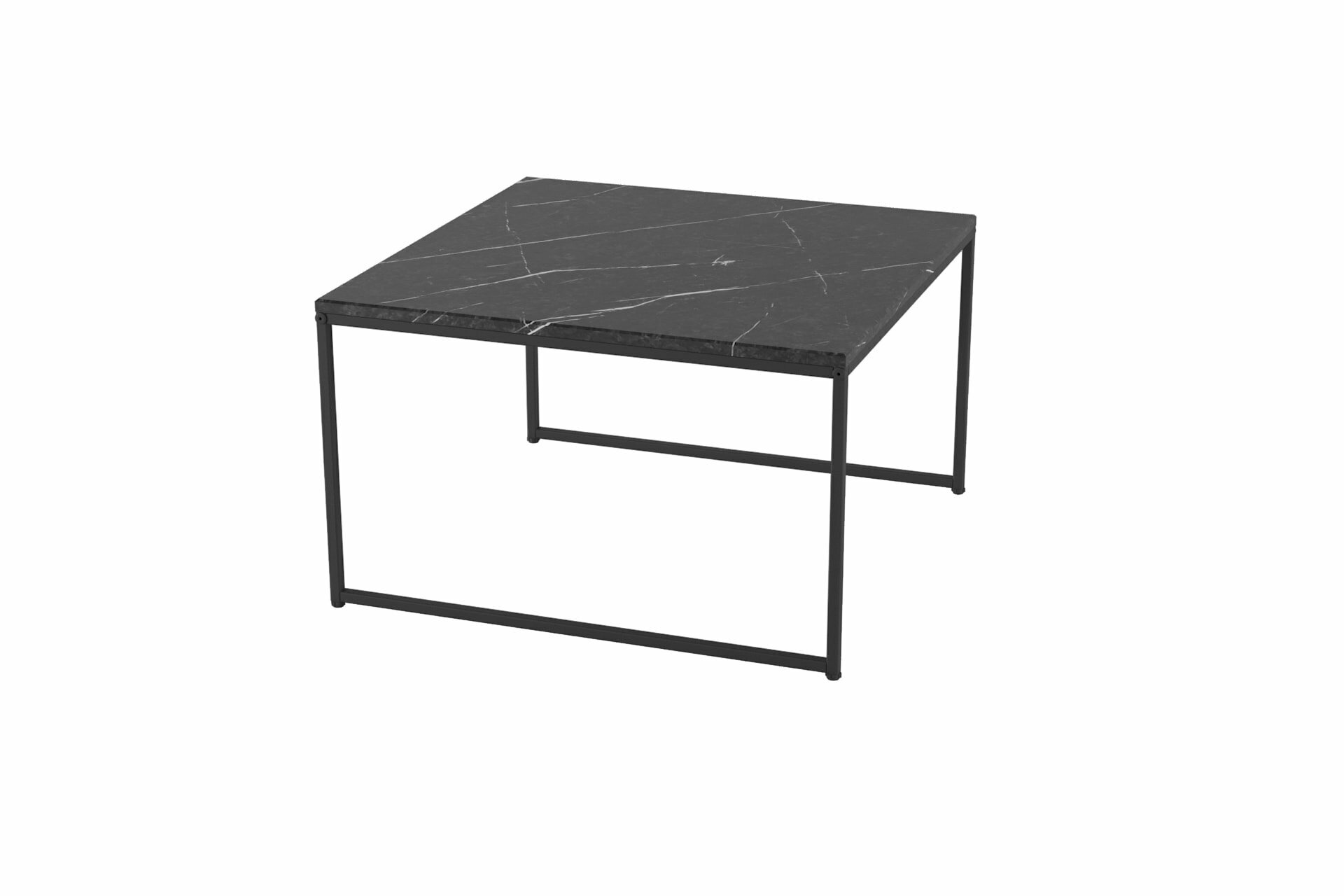 Стол Овер Sheffilton черный, металл и дерево, оригинальная столешница, полозья