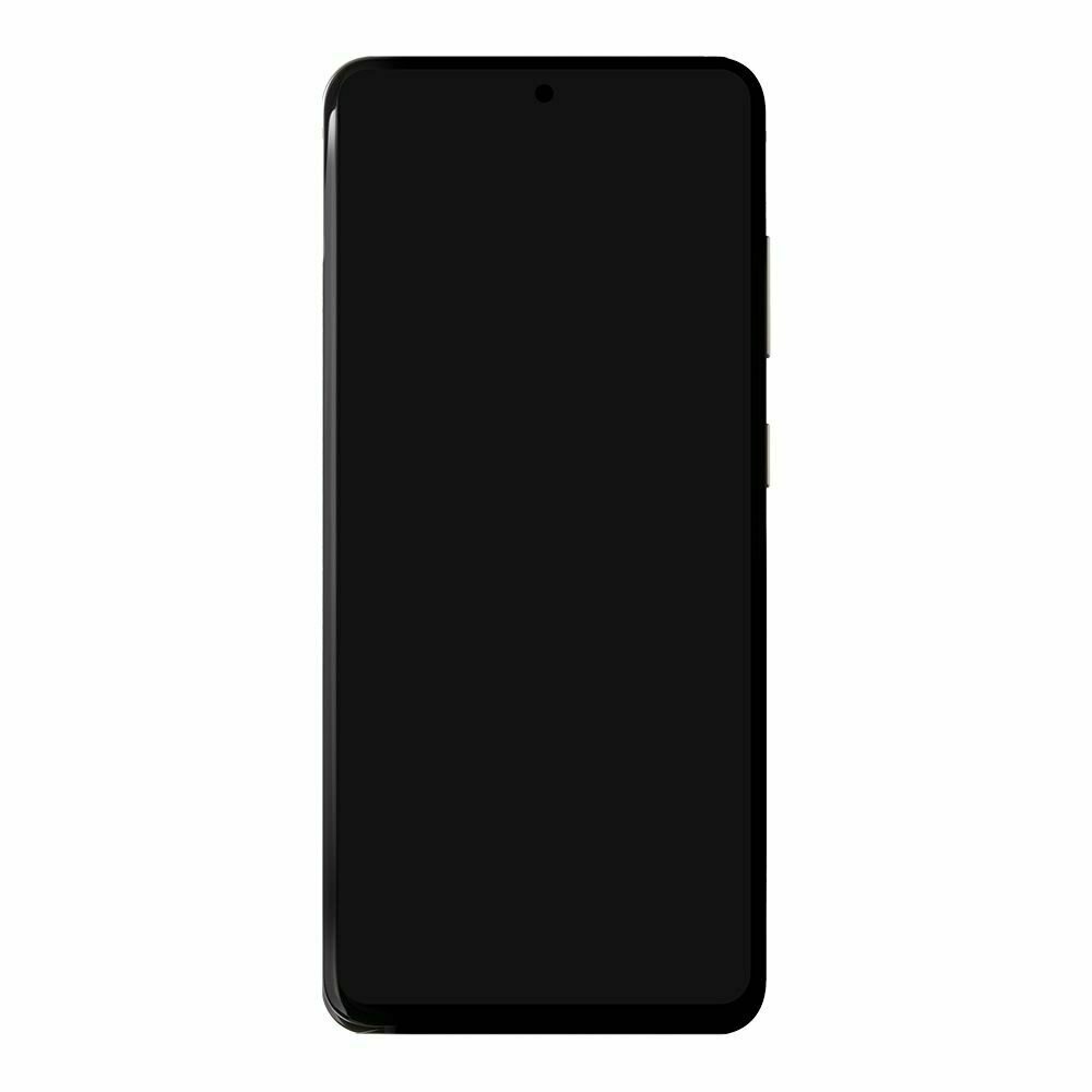 LCD дисплей для Samsung Galaxy S20 SM-G980 GH82-22131A в рамке (серый)