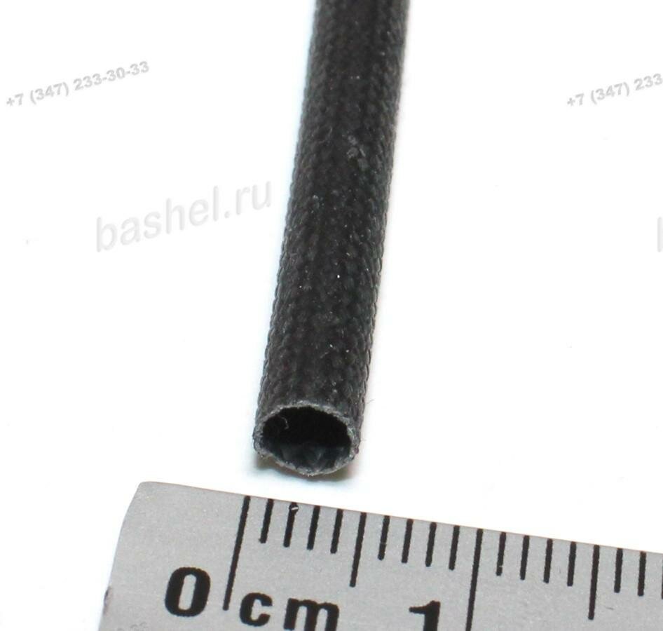 Трубка тксп d 3,5 мм * 1 м, чёрная, RUICHI