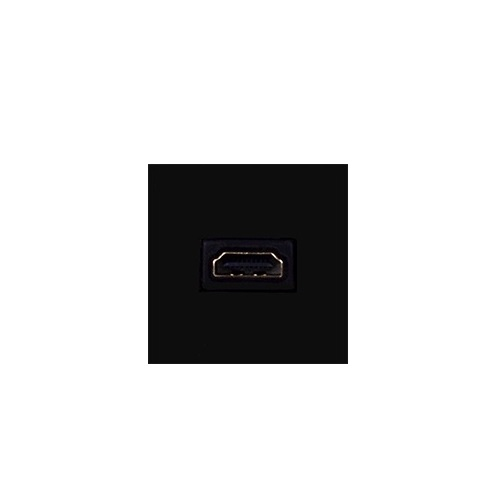 Audac CP45HDM/B- Модуль настенной панели с проходным разъемом HDMI