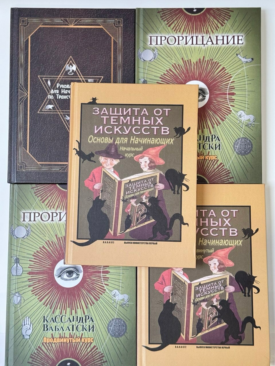 Комплект книг из Гарри Поттера. 5 учебников Хогвартса