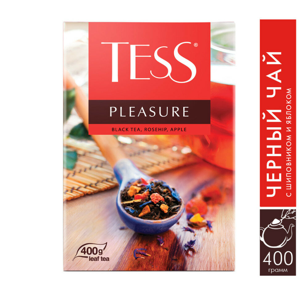 Чай черный листовой тесс Плэжа 400г.