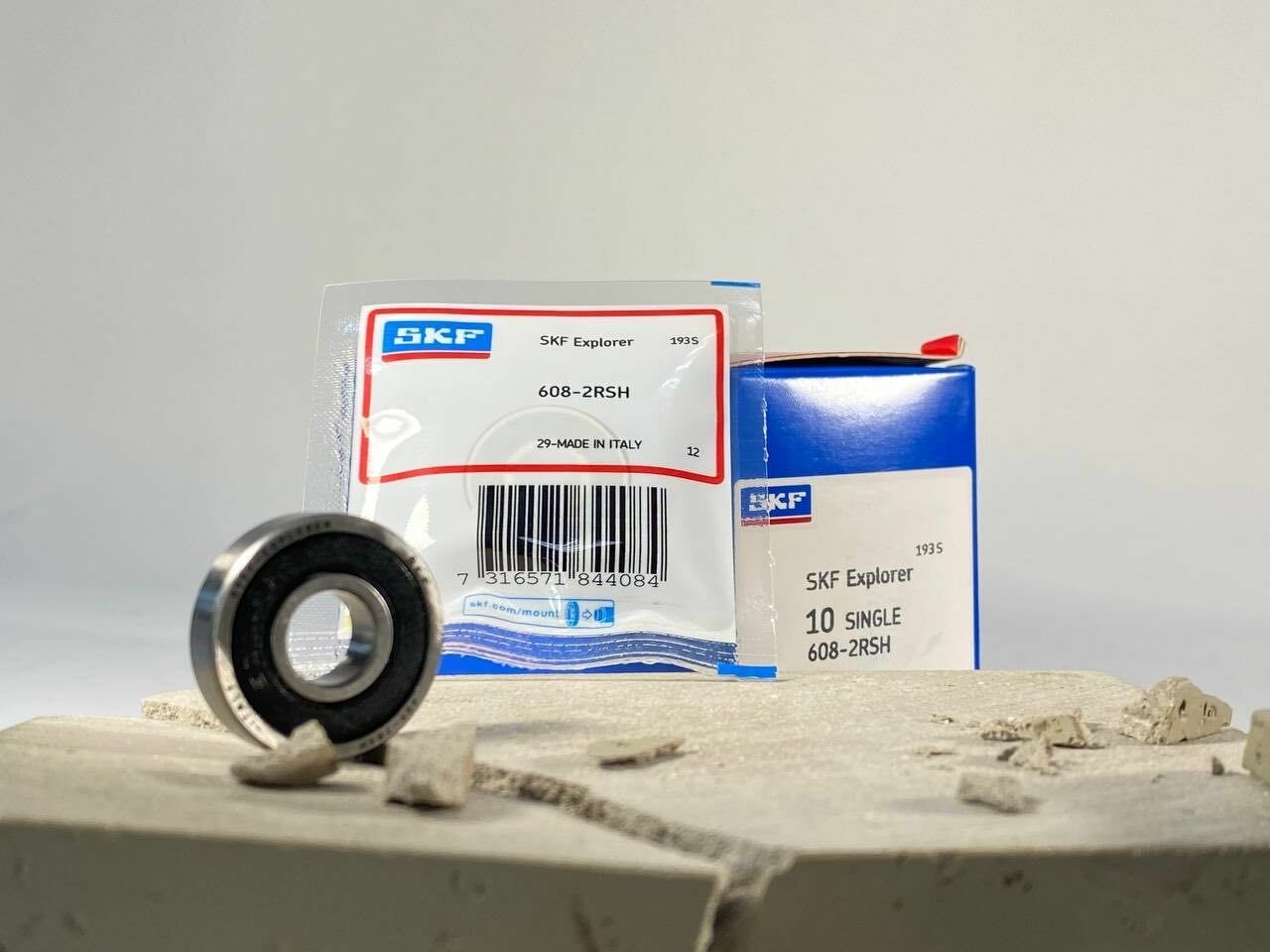 Подшипник 608 2RSH размер 8х22х7 мм SKF