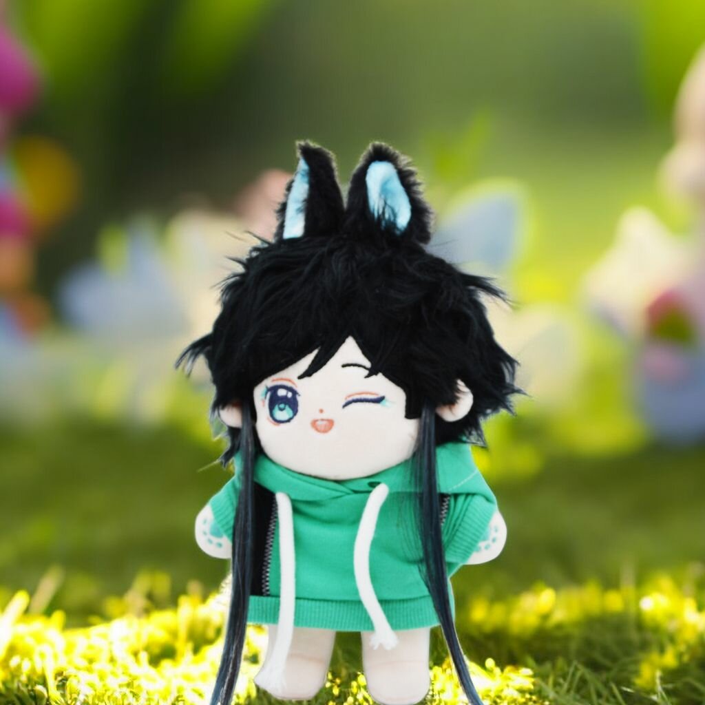 Aниме Плюшевая Игрушка , Геншин Импакт Венти / Хлопчатобумажная Кукла , Genshin Impact Venti 20 CM