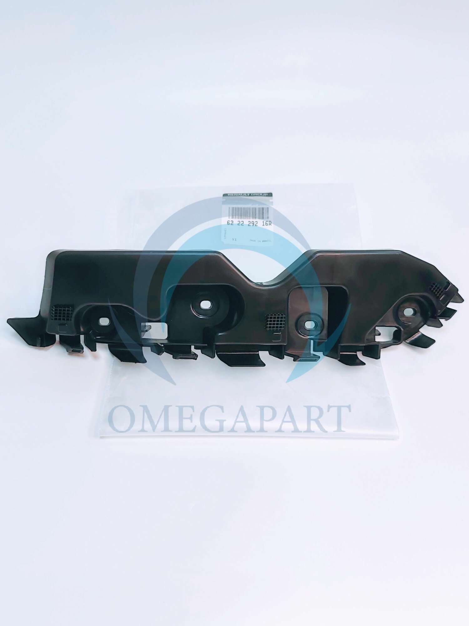 Кронштейн переднего бампера правый, Renault 622229216R