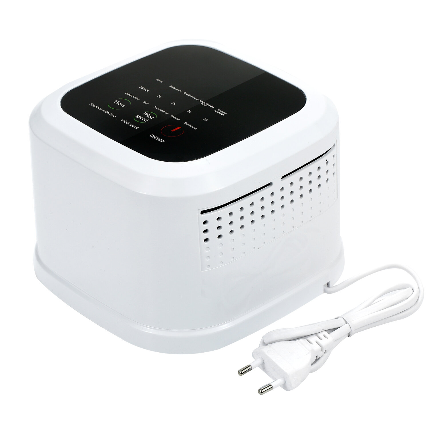 4-в-1 Очиститель воздуха True HEPA Фильтр-ионизатор Воздухоочиститель Дезодоратор