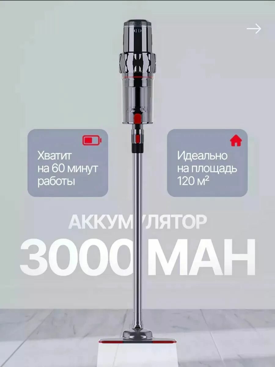 Вертикальный пылесос — фото 1