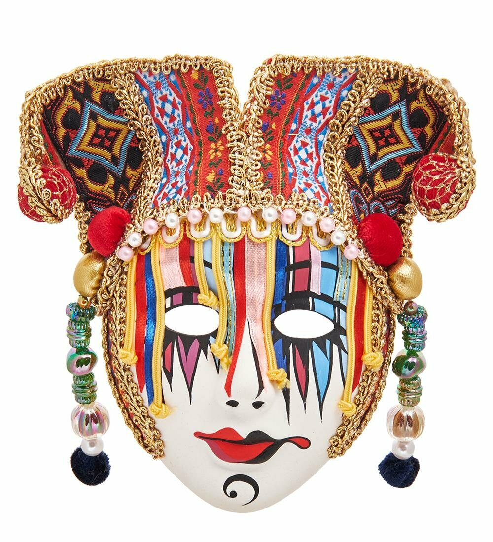 Маска Карнавал бол. A1967343 РусКукла, Фарфор, текстиль
