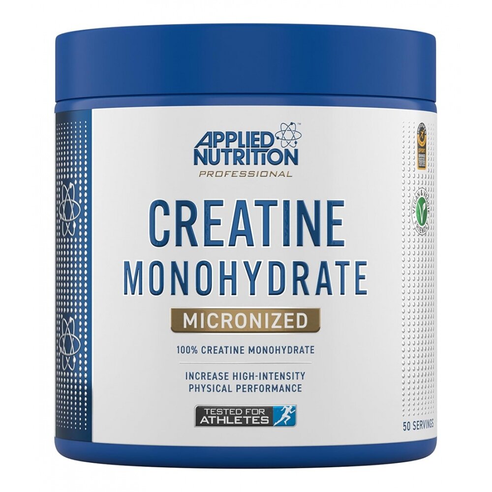 Креатин Applied Nutrition Creatine Monohydrate Micronized, 250 г, Вкус Unflavored / Без вкусовых добавок