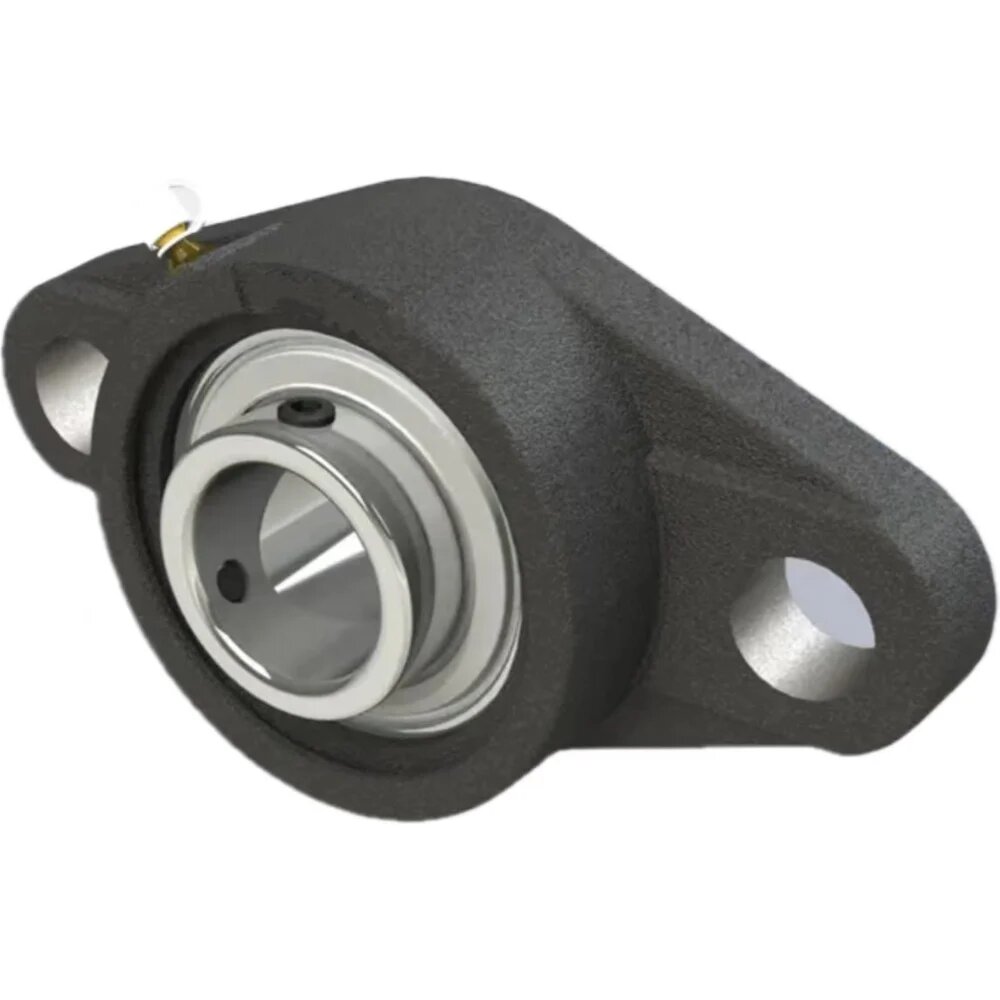 Подшипниковый узел FXM UCFL211 SW-10010208, овальный фланцевый чугунный корпус, стопорные винты, подшипник