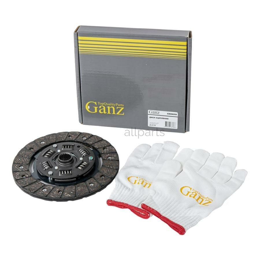 GANZ GIE36215 Диск сцепления для ВАЗ-2110-12 дв.16 кл. GANZ GIE36215