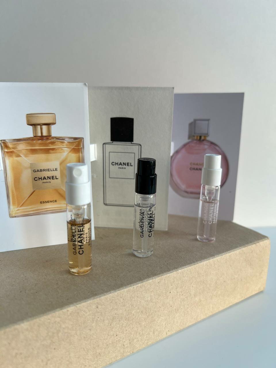 Парфюмерный набор Chanel, набор из 3 ароматов по 1.5 мл, тестер