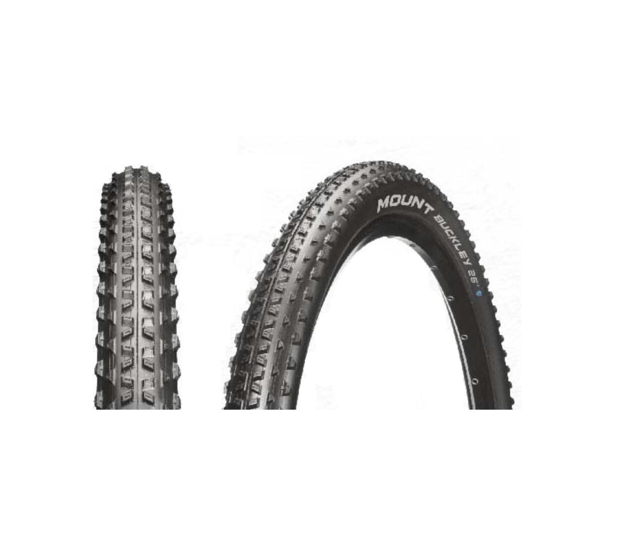 Покрышка ARISUN 26"x 2.20 (55-559), MOUNT BUCKLEY, CROSS COUNTRY, KD, Wire, 60TPI, черная