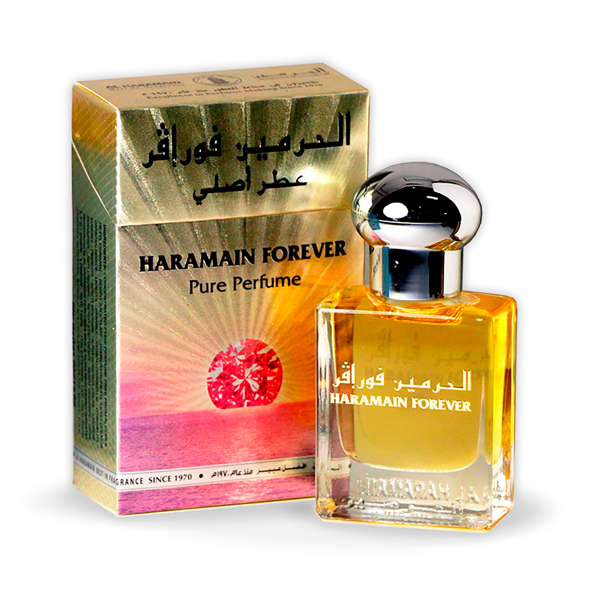 Арабские масляные Духи Al Haramain Forever (Форэвер), для женщин, 15мл