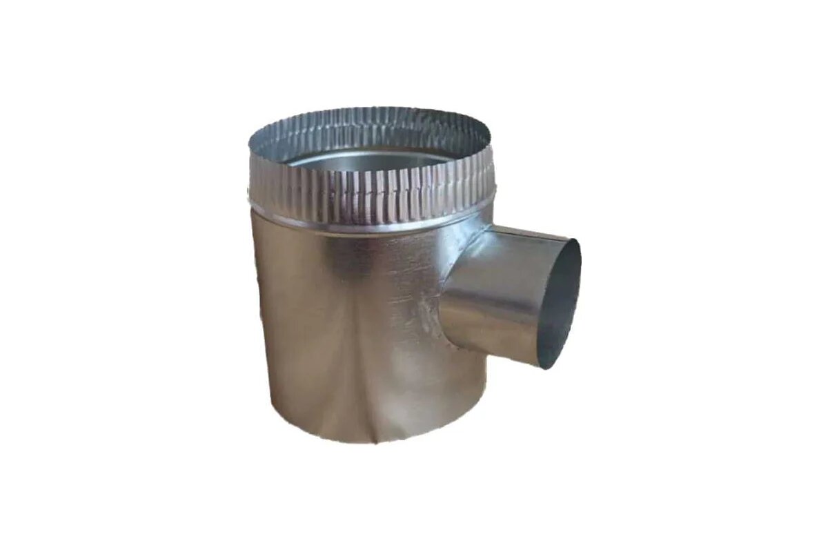 Вентмаркет тройник оцинкованный 250/160/250 мм для круглых воздуховодов из стали