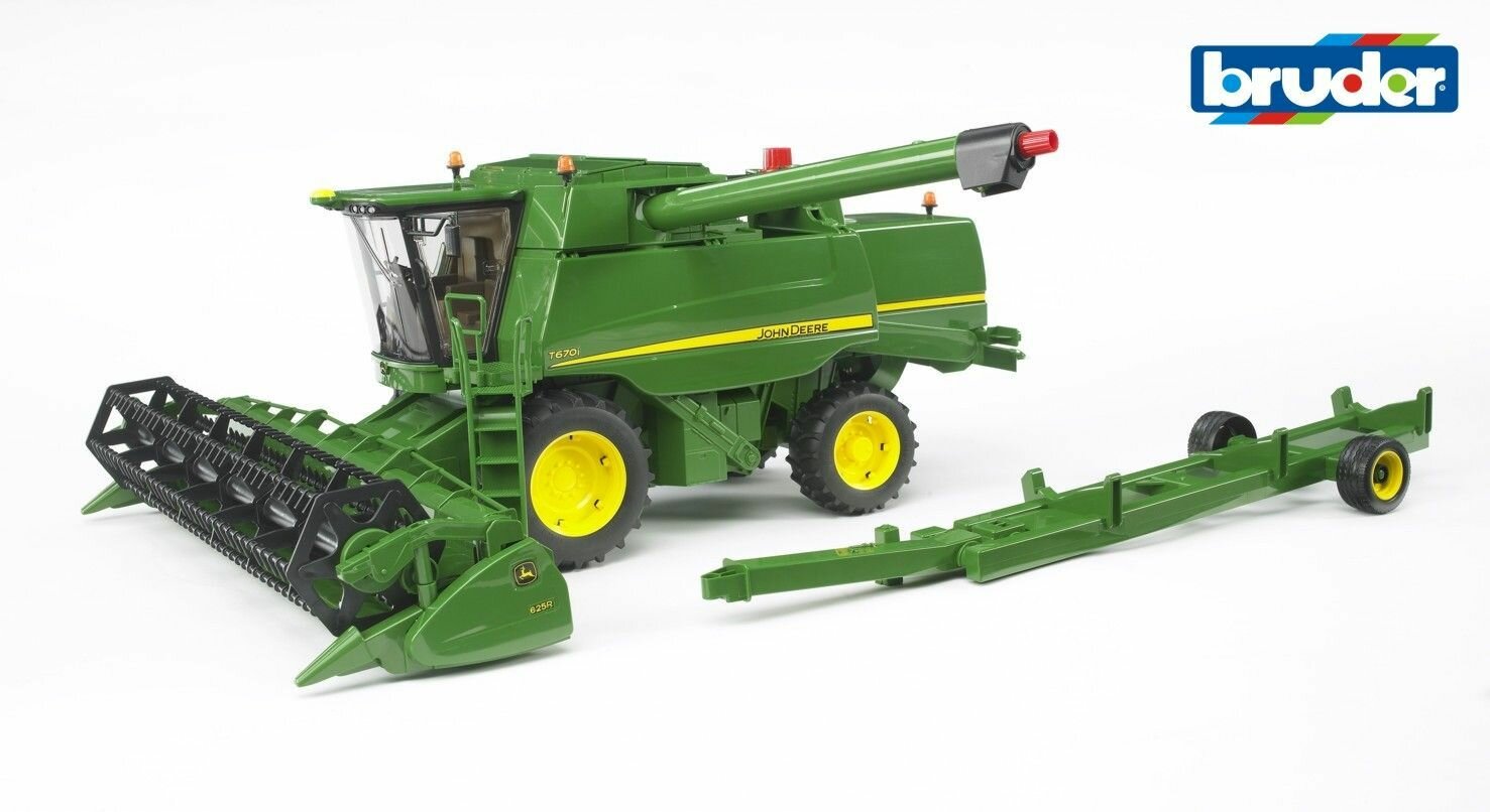 Машинка Bruder Комбайн John Deere T670i, Брудер, 02-132